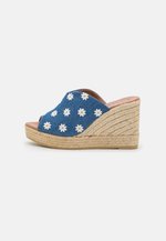 Gaimo SAMILA - Sandaler - denim azul/darkblue - Zalando.dk