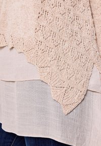 Apricot SHIMMER LAYERED - Jumper - stone - Zalando