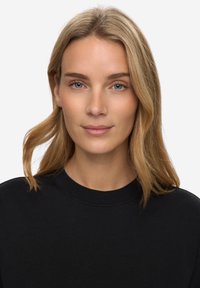 Nümph NUGIRA - T-shirt basique - caviar/noir - ZALANDO.FR