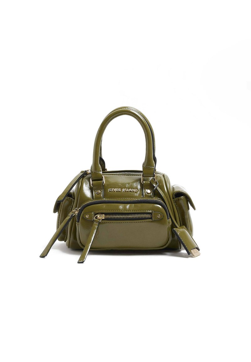 River Island Sac à main - khaki/kaki - ZALANDO.FR