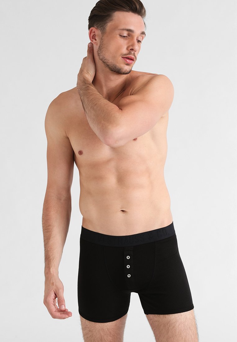 Levi's® LEVIS 300LS LONG BOXER - Pants - jet black/black - Zalando.co.uk
