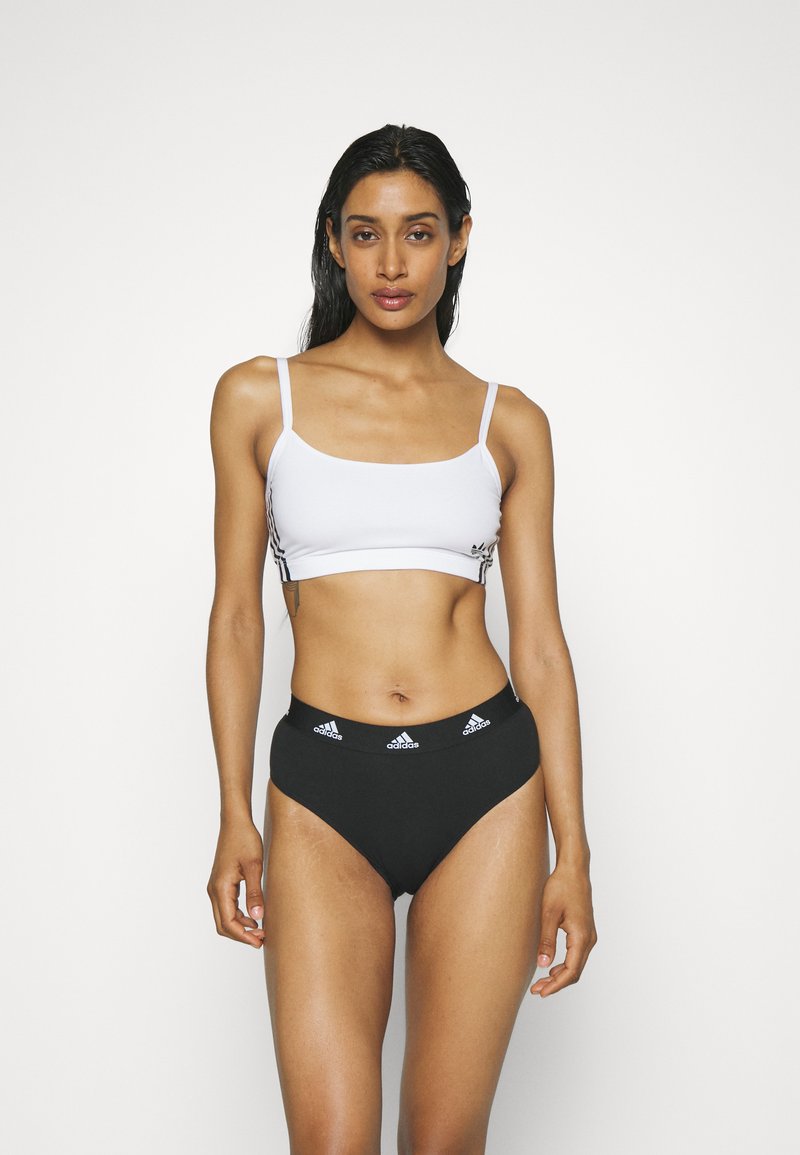 adidas Sportswear 3 PACK - Bikini alsók - black/white/grey/fekete - Zalando.hu