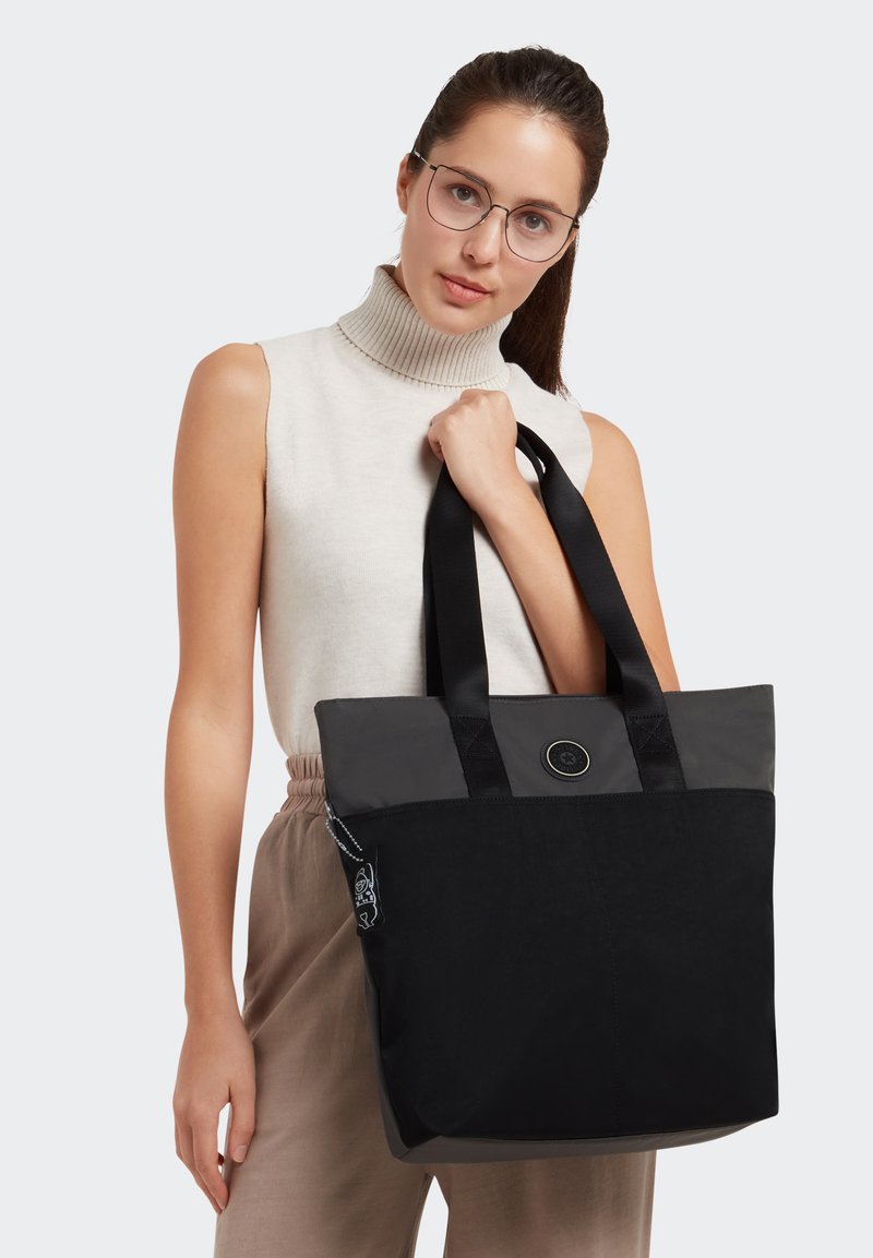 Kipling HANIFA - Shopping bag - coal black bl/nero - Zalando.it