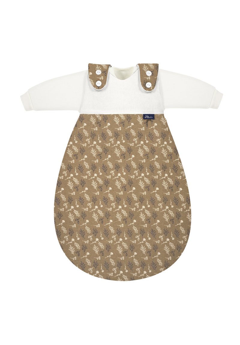 Alvi 4-JAHRESZEITEN - Baby's sleeping bag - plaza taupe/taupe - Zalando.de