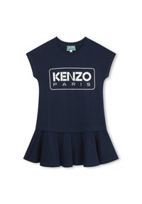 KENZO kids SHORT-SLEEVED - Robe en jersey - koniro/bleu - ZALANDO.FR