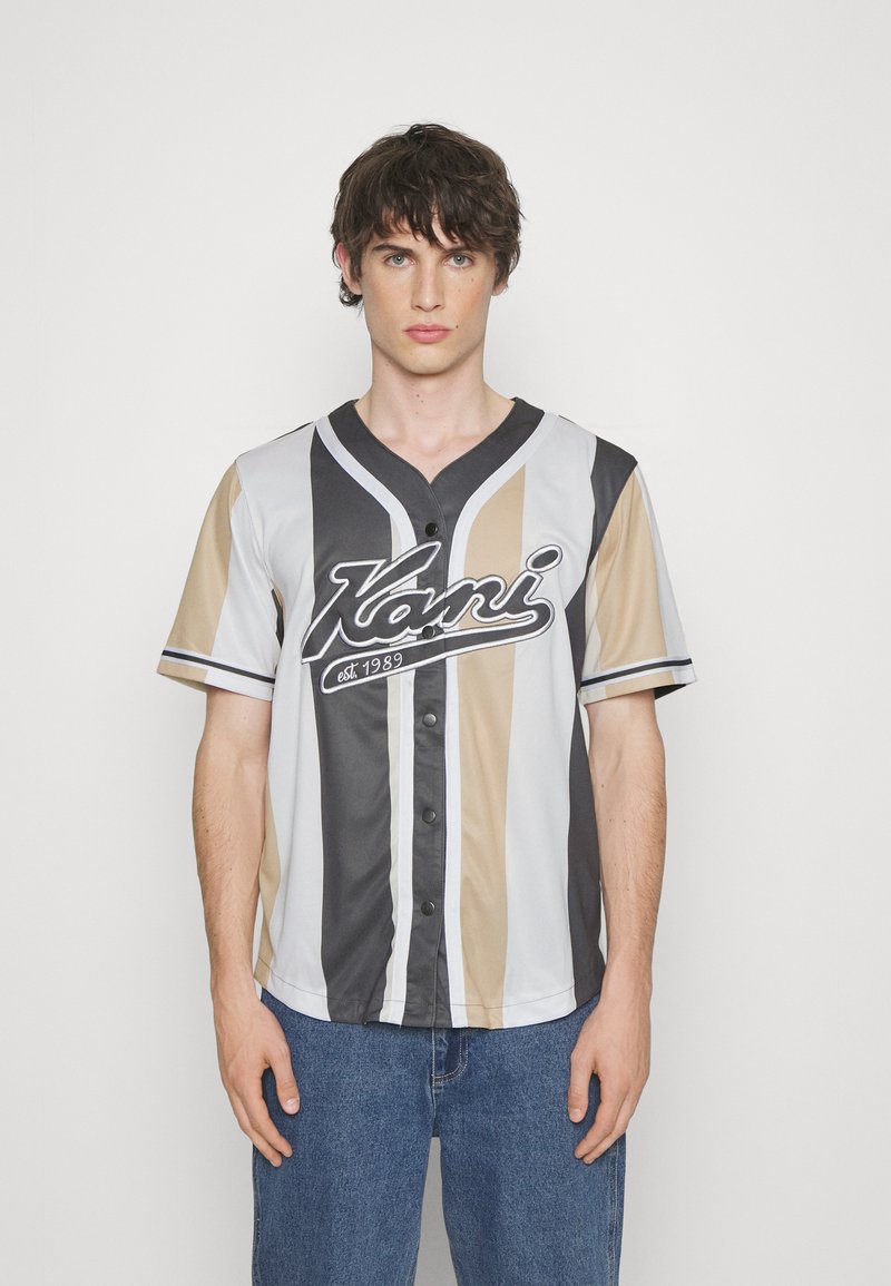 Karl Kani VARSITY STRIPED BASEBALL - T-shirts print - multicolor ...