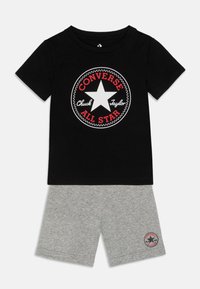 Converse CORE TEE UNISEX SET - Pantaloni de trening - dark grey heather ...
