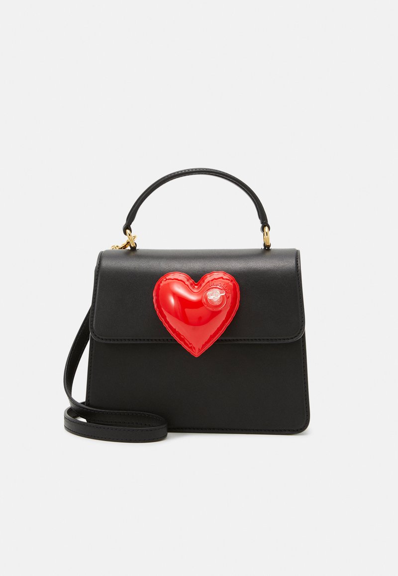 MOSCHINO INFLATABLE HEART - Skulderveske - fantasy black/svart - Zalando.no