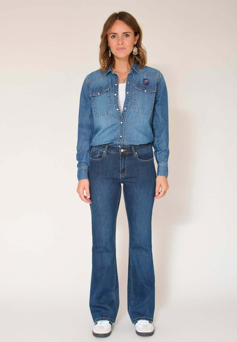 MKT Studio THE HARLEY WILSON - Jean slim - bleu - ZALANDO.FR