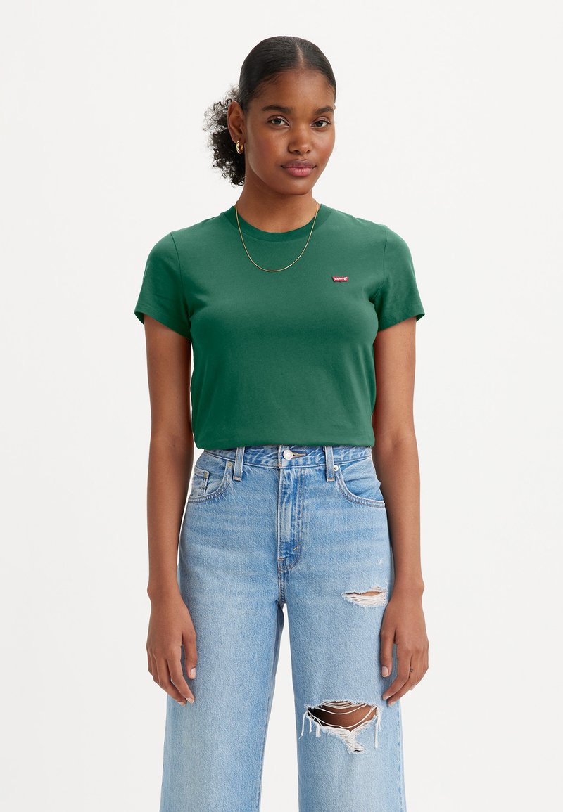 Levi's® PERFECT TEE - T-Shirt print - bistro green/dunkelgrün - Zalando.ch