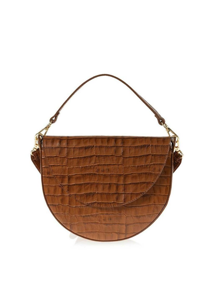 JOANNA MAXHAM FORGET ME NOT BLACK CROC EMBOSSED - Umhängetasche - brown ...