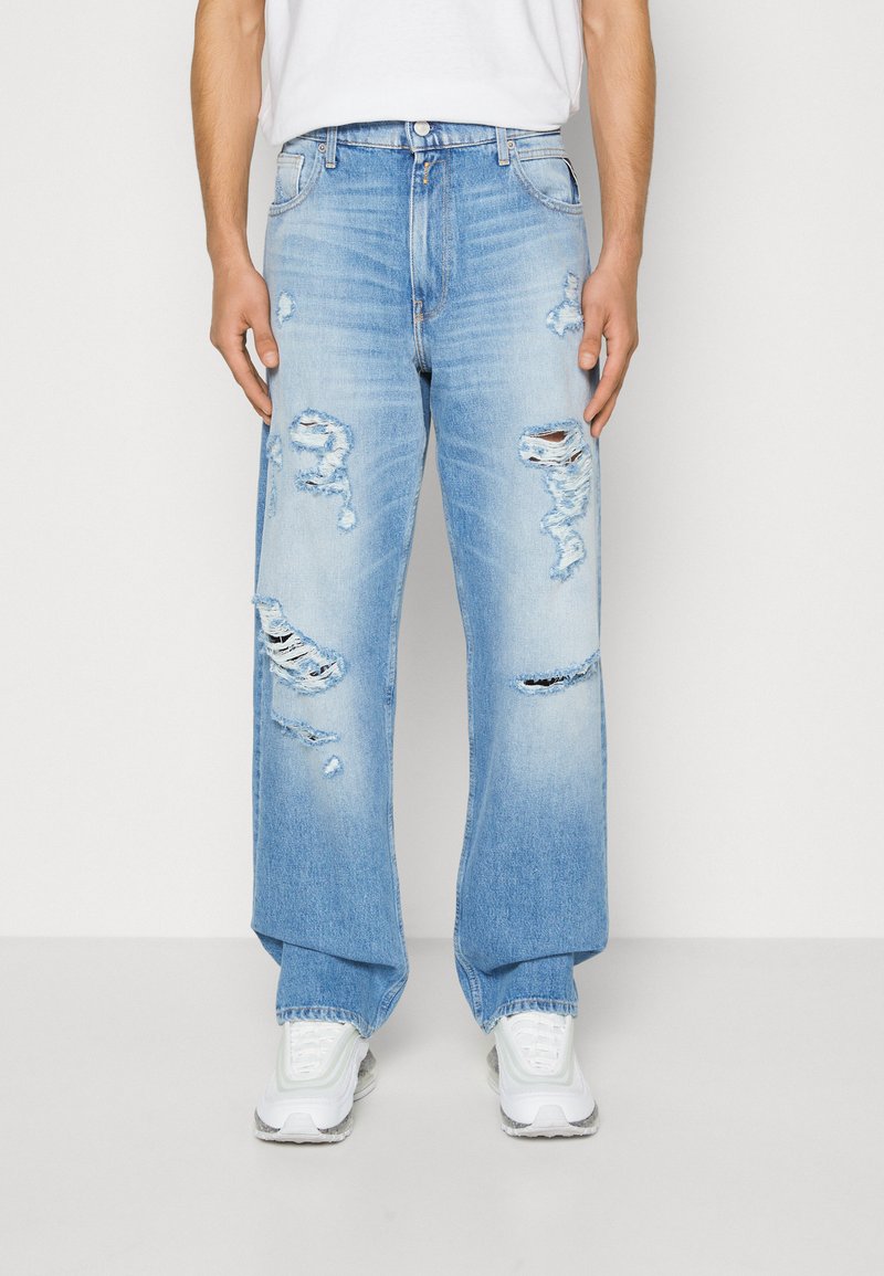 Replay Relaxed fit jeans - medium blue/blue denim - Zalando.co.uk