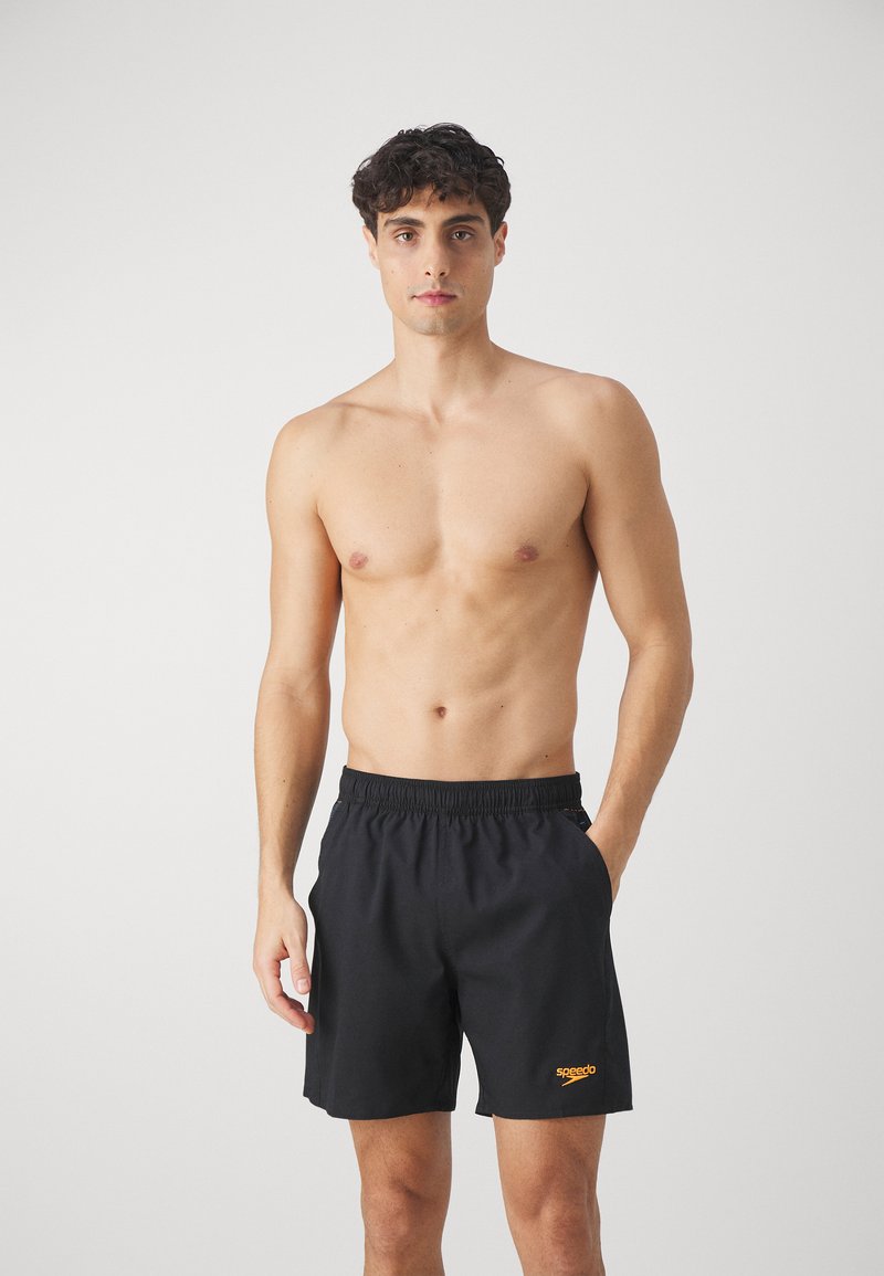 Speedo MENS XPRESS LITE PANEL - Badeshorts - black/dark teal/curious ...