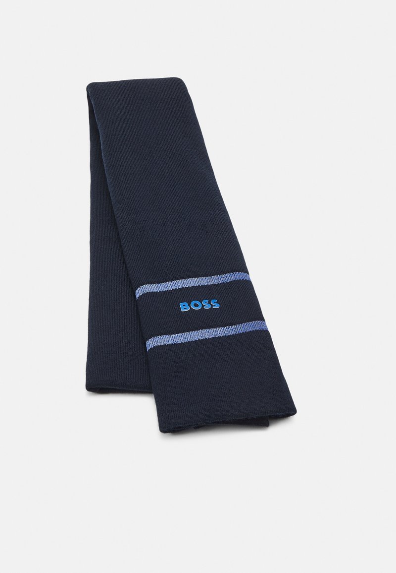 BOSS ALINE SCARF UNISEX - Halsduk - dark blue/mörkblå - Zalando.se