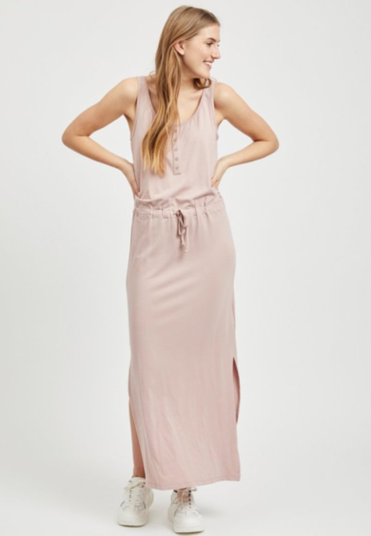 Object OBJSTEPHANIE MAXI DRESS - Maxi dress - rose/light pink - Zalando.de