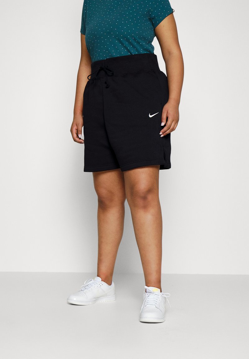 Nike Sportswear Wnsw Style Flc Hr Shrt Bllr Pl Jogginghose Black