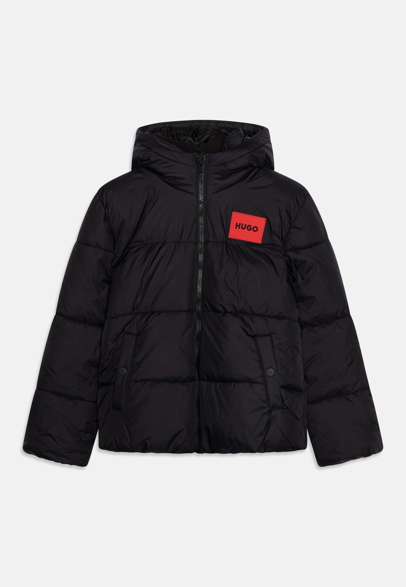 HUGO Kids PUFFER - Chaqueta de invierno - black/negro - Zalando.es
