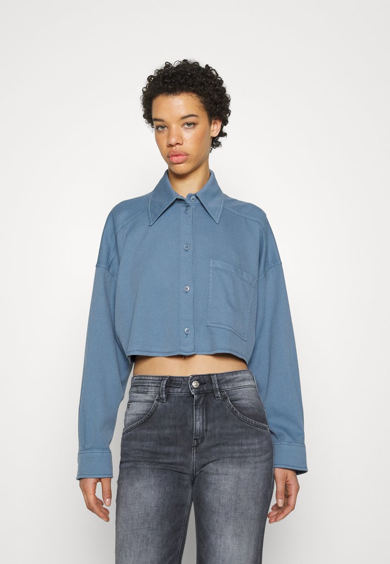 DRYKORN DANU - Shirt - blue - Zalando.ie
