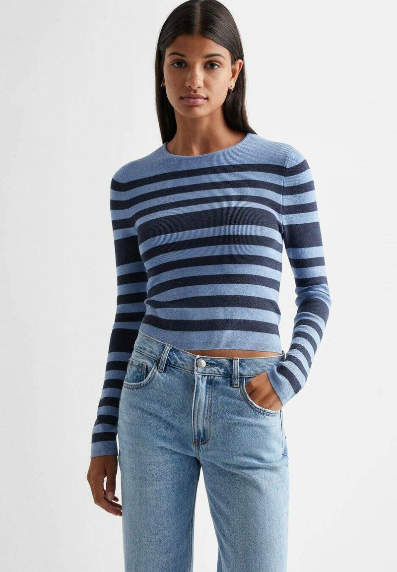 Mango Kids CROPY - Strickpullover - dark navy/royal - Zalando.ch