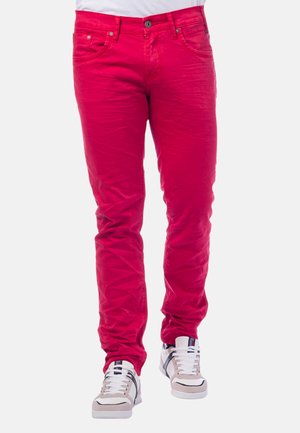 Koroshi JACKY - Jeans Straight Leg - rojo red/rot - Zalando.de