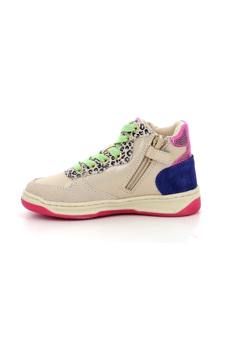Kickers KICKLAX - Sneakers hoog - multicolor leopard/meerkleurig ...
