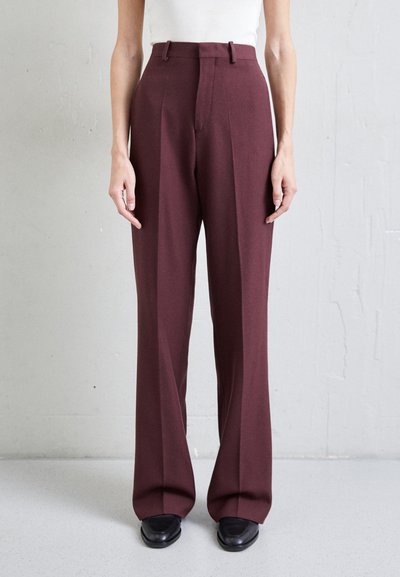BITE Studios CREDO TROUSER - Broek - ruby/donkerrood - Zalando.nl