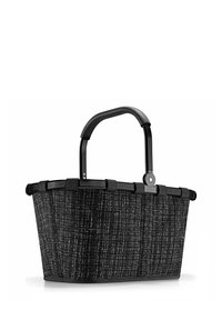 Reisenthel EINKAUFSTASCHE 48 CM - Tote bag - bouclé black/metallic ...