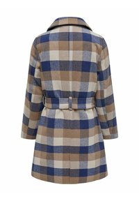 Kids ONLY KARO - Classic coat - dark denim/dark-blue denim - Zalando.de