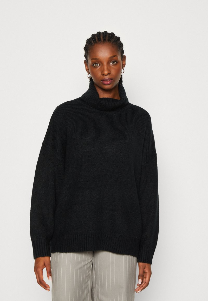 Cotton On COSY LUXE ROLL NECK - Pullover - black/noir - ZALANDO.FR
