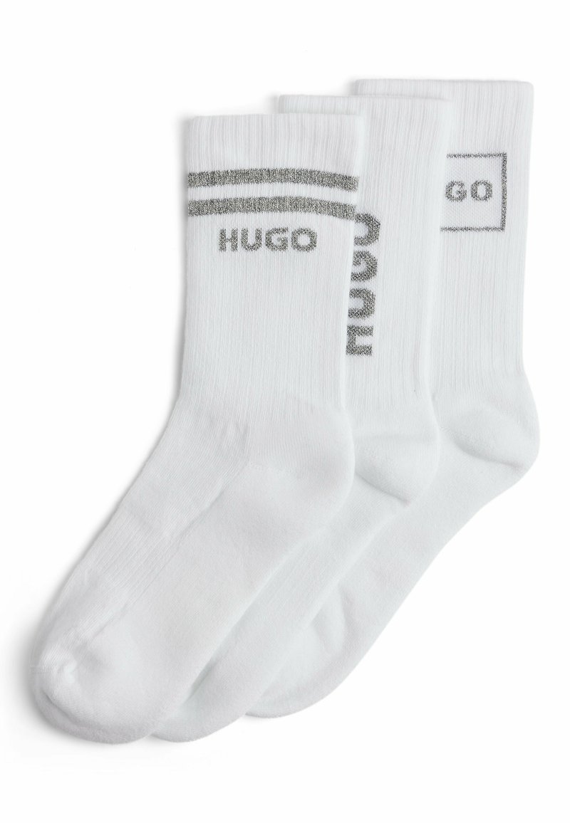 HUGO 3 PACK - Socks - white - Zalando.co.uk