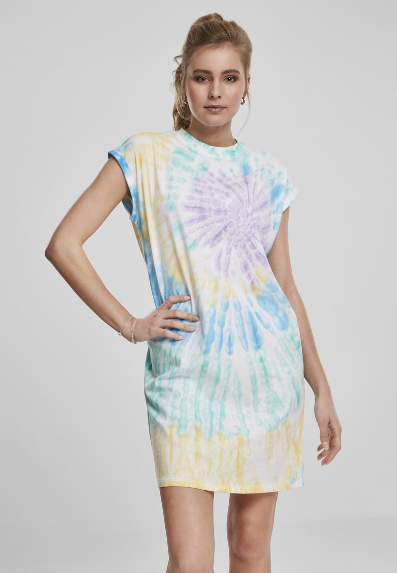 Urban Classics Tie Dye Žerzejové šaty Pastel Více Barev Zalando Cz