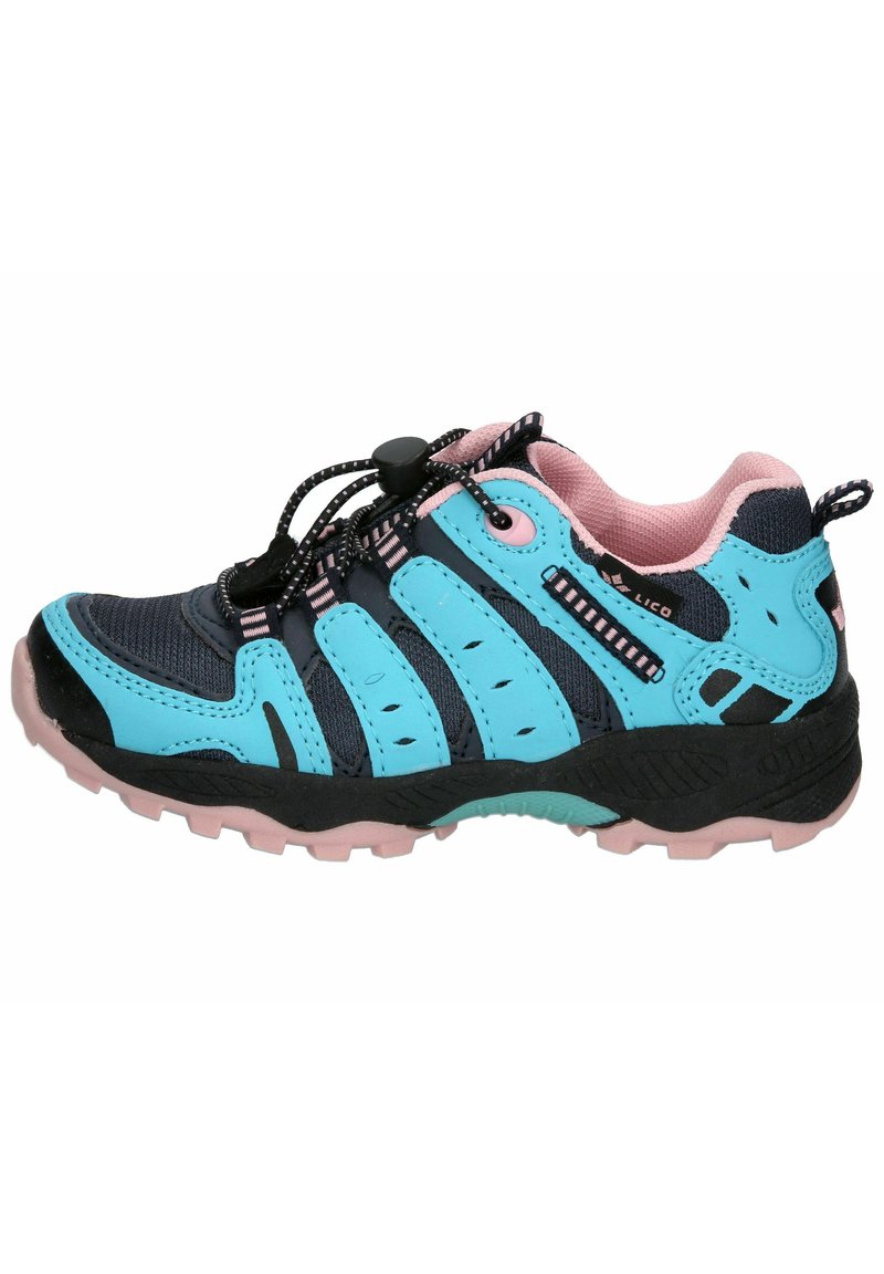 LICO FREMONT - Hiking shoes - marine türkis rosa/dark blue - Zalando.ie