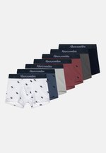 Abercrombie & Fitch BOXER BRIEF LOGO 7 PACK - Boxerky - dark blue/tmavě ...