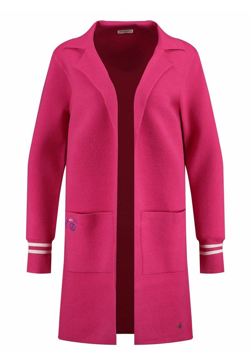 Key Largo Strickjacke - helles rot/hellrot - Zalando.de