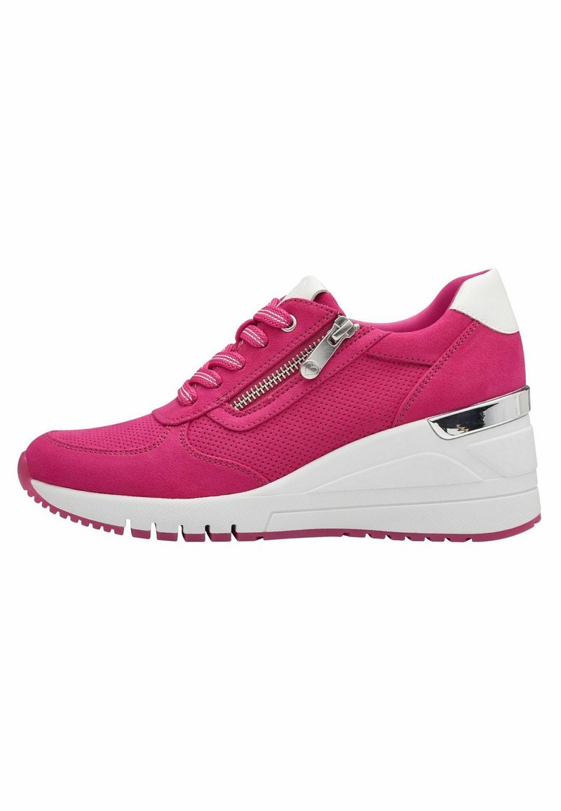 Marco Tozzi Sneaker low - pink comb/pink - Zalando.de