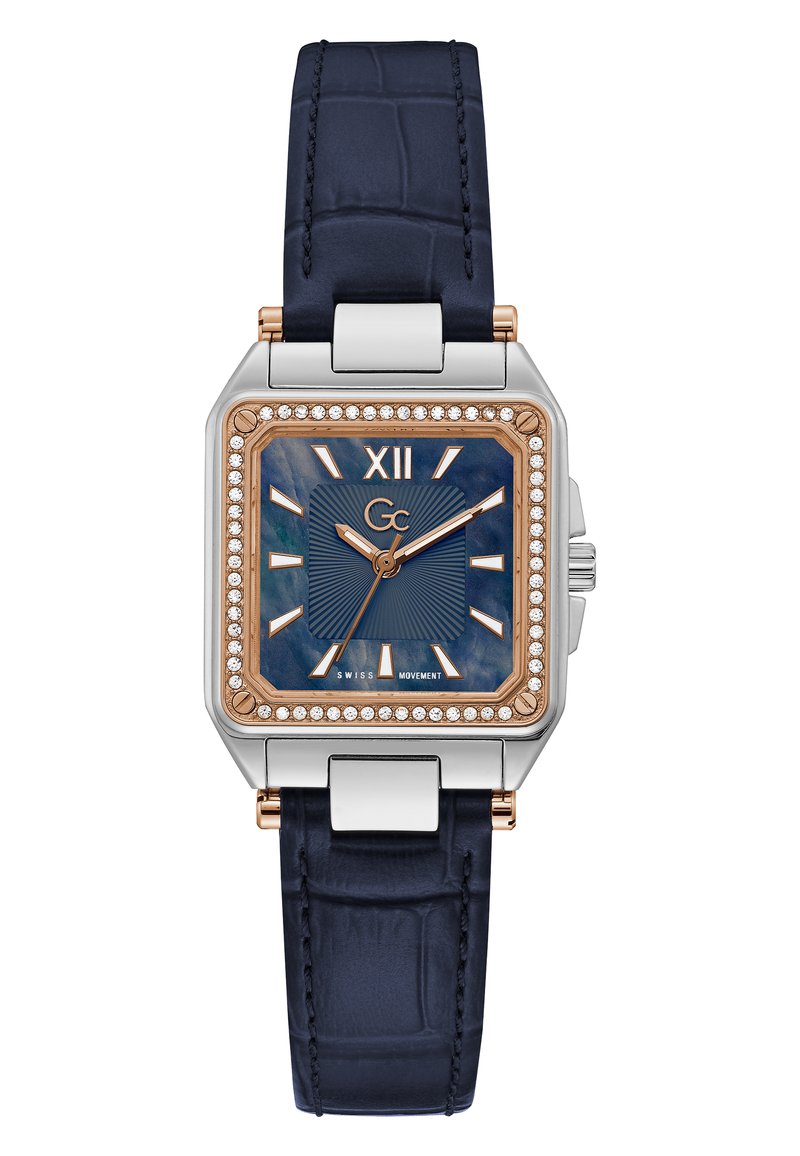 Gc Watches GC COUTURE SQUARE - Horloge - Blue/blauw - Zalando.be