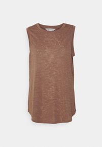 Athleta BREEZY TANK - Top - rustic beige/beige - Zalando.es