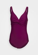 Speedo Swimsuit - deep plum/purple - Zalando