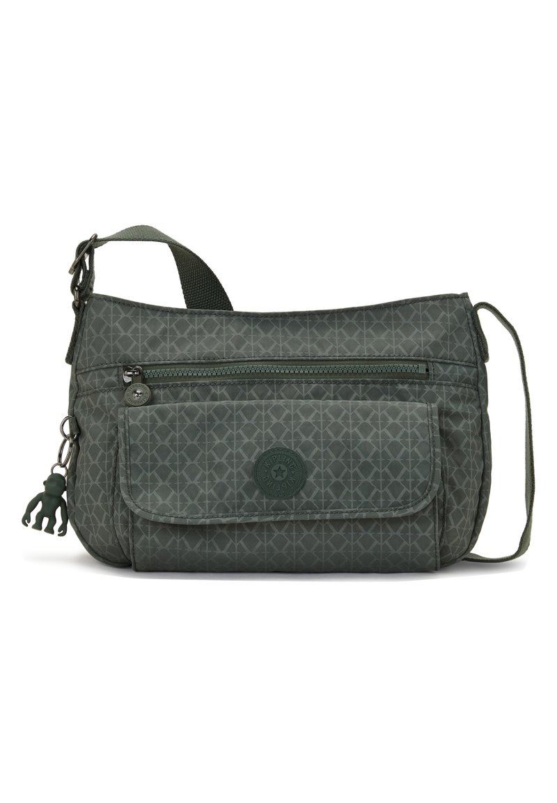Kipling SYRO - Schoudertas - sign green embosse/groen - Zalando.nl