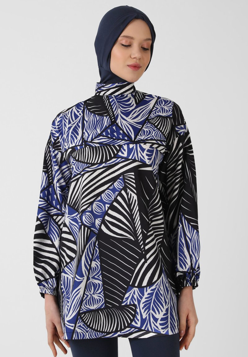 Modanisa MAYO BELLA - Swimsuit - blue - Zalando.ie