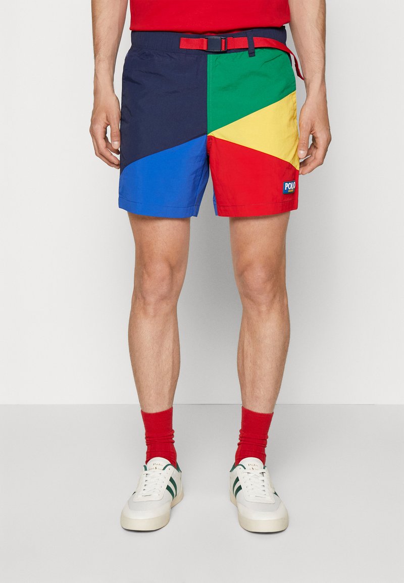 Polo Ralph Lauren CLIMBING ATHLETIC - Shorts - newport navy multi/dark ...
