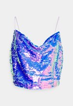 Monki Top - lilac sequin/lila - Zalando.es
