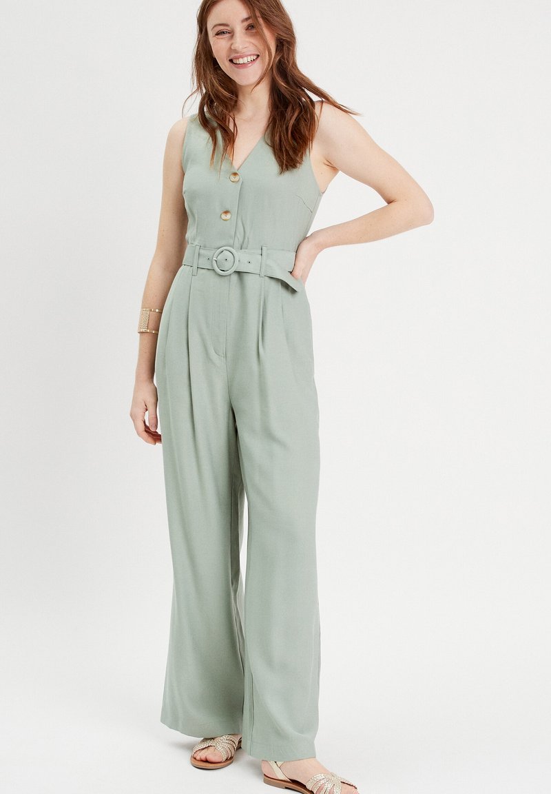 Cache Cache MIT GÜRTEL - Combinaison - vert pastel/vert clair - ZALANDO.FR