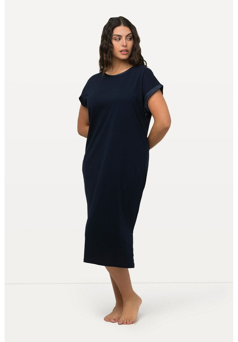 Ulla Popken TRIM - Nachtjapon - night blue/donkerblauw - Zalando.nl