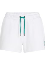 KARL LAGERFELD ATHLEISURE - Tracksuit bottoms - white - Zalando