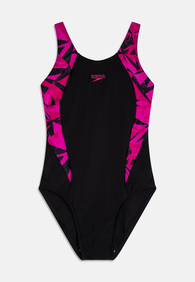Speedo HYPERBOOM SPLICE MUSCLEBACK - Costum de baie - hyper black ...