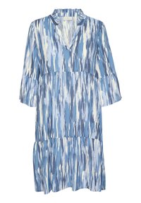 Kaffe KAFFE - Day dress - blue abstract print/blue - Zalando.co.uk