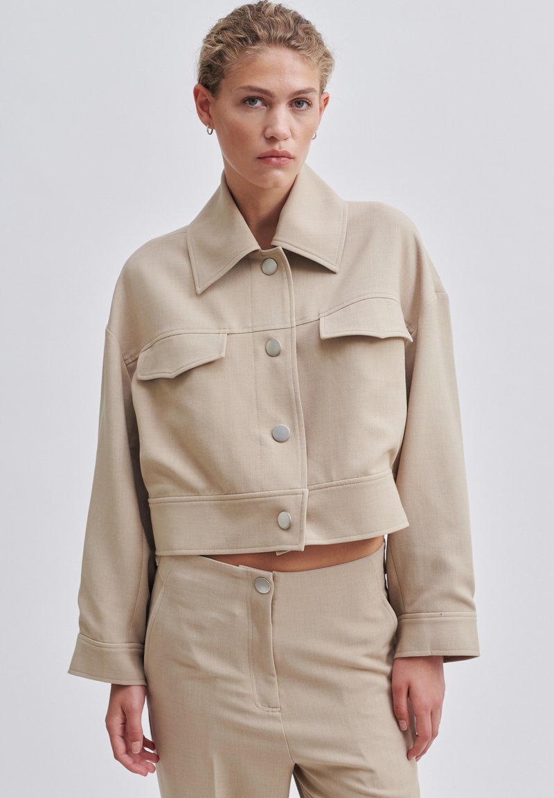 Second Female FELICE - Let jakke / Sommerjakker - roasted cashew/beige ...