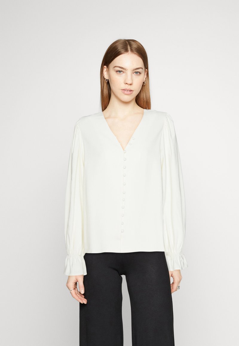 YAS YASMELLI - Bluse - star white/weiß - Zalando.at