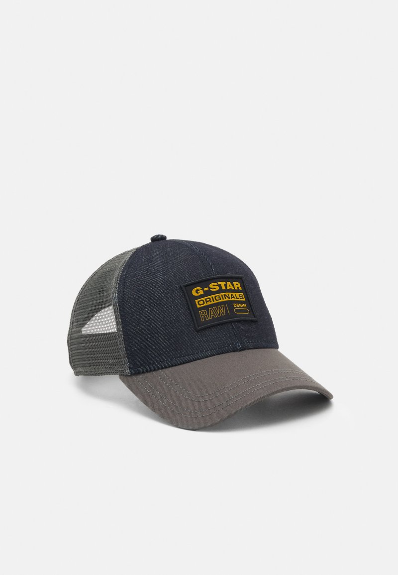 G-STAR EMBRO BASEBALL TRUCKER - Cap - raw denim/dark-blue denim ...